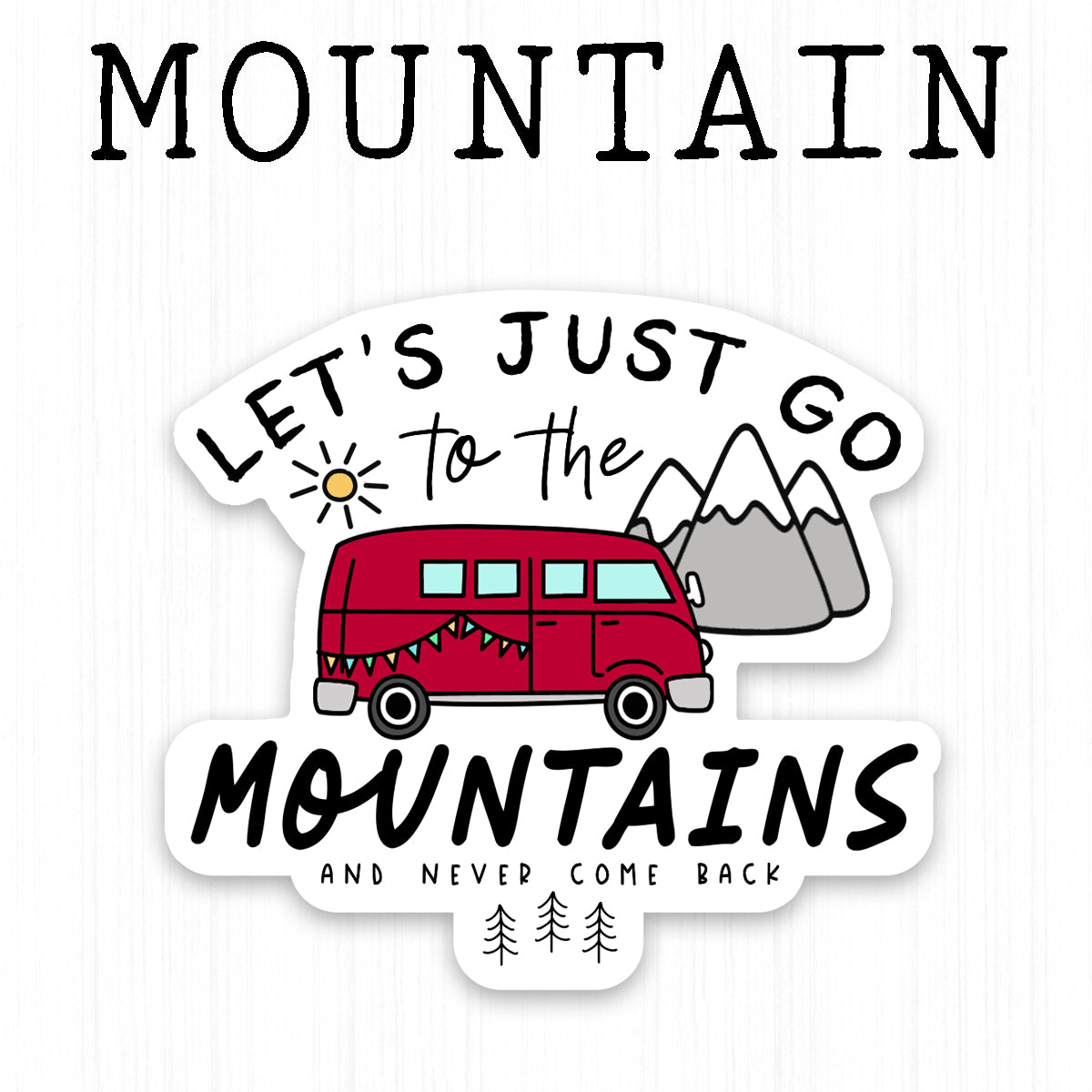 Mountain Stickers – Scenic Route Design Co.